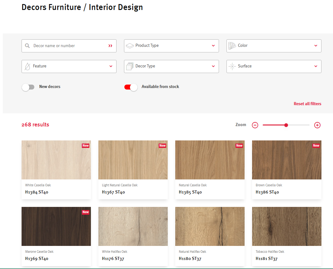 EGGER Eurodekor Faced Chipboard